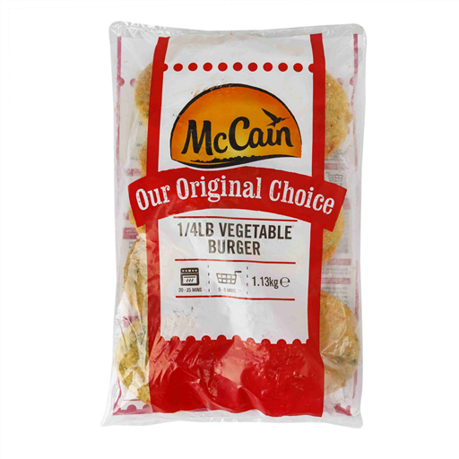 Mc Cain Vegetable Burger Original | Nostalgia Foods Ltd